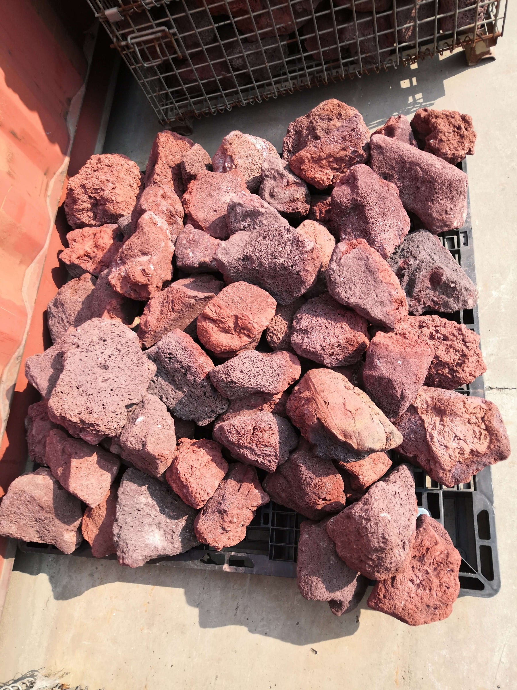 Red Lava Rock aquarium stone natural porous aquascaping rock – School ...